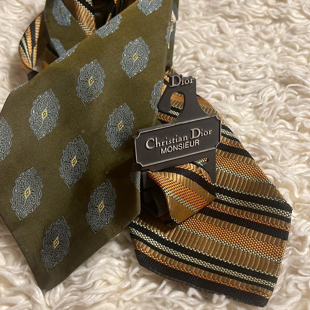 Christian Dior Vintage Ties - Gem